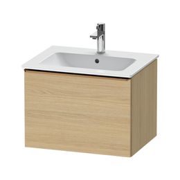 Duravit Waschtischunterschrank D-Neo 61x46,2cm, b geb/Ei Nat, 1 Ausz., wandh&auml;ngend (DE4261004300000)
