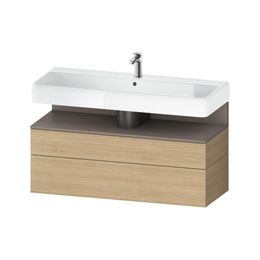 Duravit Waschtischunterschrank Qatego 119x47x59cm, ba m/E N, 1 Kast, m B (QA4396043300010)