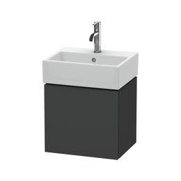 Duravit Waschtischunterschrank L-Cube 43,4x34,1x40cm, wandh&auml;ngend, T&uuml;r re, graph ma (LC6245R4949)