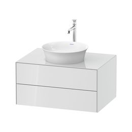 Duravit Waschtischunterschrank o. ES White Tulip 40,8x80x 55, 2 SchKa., wei&szlig; Hochglanz (WT4985085850010)