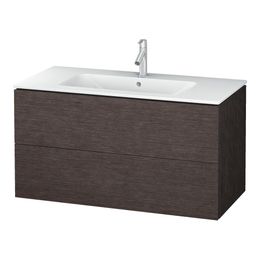 Duravit Waschtischunterschrank L-Cube 102x48,1cm, E dkl. geb., 2 Schub., wandh&auml;ngend (LC624207272)