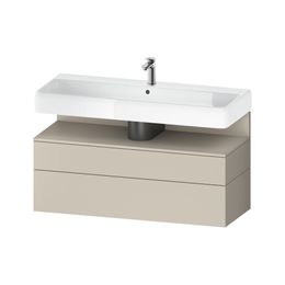 Duravit Waschtischunterschrank Qatego 119x47x59cm, T m, 1 Kast, m Nischenb (QA4396083830010)