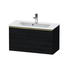 Duravit Waschtischunterschrank D-Neo Compact 81x37,2, g pol/Eiche sw, 1 Ausz., wandh&auml;ngend (DE4269034160000)