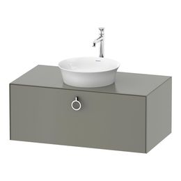 Duravit Waschtischunterschrank o. ES White Tulip 40,8x100x 55, 1 A, m G, steingrau s-matt (WT4981092920010)