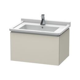 Duravit Waschtischunterschrank L-Cube 67x46,9cm, Tau ma, 1 Auszug, wandh&auml;ngend (LC616409191)