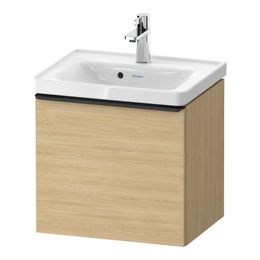 Duravit Waschtischunterschrank D-Neo 48,4x37,2x44cm, 1 A, wd, sw/Ei Nat (DE42480BD300000)