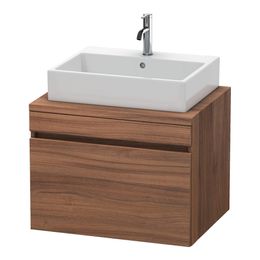 Duravit Waschtischunterschrank DuraStyle 70x54,8cm, Nussb Nat, f Kons, 1 Auszug (DS531107979)