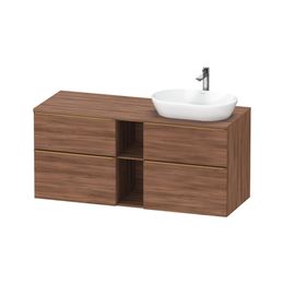 Duravit Waschtischunterschrank D-Neo 140x55cm, 2 SBK, 2 A, B R, b geb/Nu Nat (DE4970R04790000)