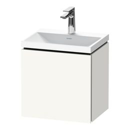 Duravit M&ouml;bel-Set L-Cube 45x35x48cm, 1 T&uuml;r, An R, m HL, we. matt (LC6949O84840000)