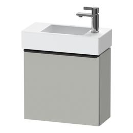 Duravit Waschtischunterschrank D-Neo 48,4x22,2x44cm, 1 T&uuml;r, An L, sw/gr ma (DE4219LBD070000)