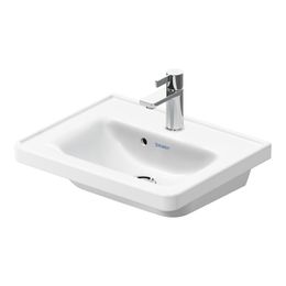 Duravit Handwaschbecken D-Neo 50x40cm, m &Uuml;L, HLB, mit Hahnloch, wei&szlig; (0742500000)