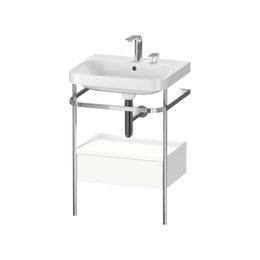Duravit M&ouml;belwaschtisch-Kombi Happy D.2 Plus 57,5x49cm, 2 HL, w m, m Kons, 1 Lad (HP4840E8484)