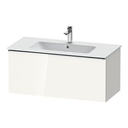 Duravit Waschtischunterschrank D-Neo 101x46,2cm, chr/we hgl, 1 Ausz., wandh&auml;ngend (DE4263010220000)