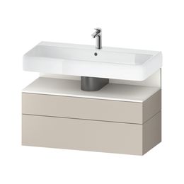 Duravit Waschtischunterschrank Qatego 99x47x59cm, w m/ta m, 1 Kast, m Nischenb (QA4395084910010)