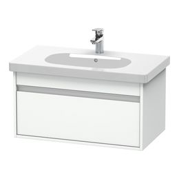 Duravit Waschtischunterschrank Ketho 80x45,5cm, we m, 1 Auszug, wandh&auml;ngend (KT666701818)