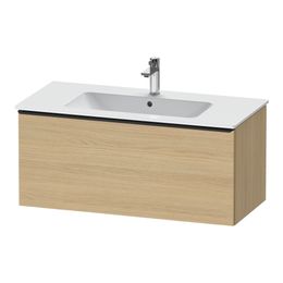 Duravit Waschtischunterschrank D-Neo 101x46,2cm, sw/Ei Nat, 1 Ausz., wandh&auml;ngend (DE42630BD300000)