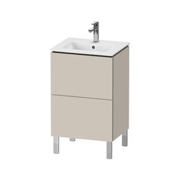 Duravit Waschtischunterschrank L-Cube Compact 52x42,1x70,4cm, 2 Ausz., steh., Tau matt (LC667108383)