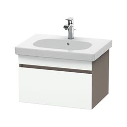 Duravit Waschtischunterschrank DuraStyle 60x45,3cm, we. m/bas ma, 1 Ausz., wandh&auml;ngend (DS638301843)