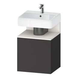 Duravit Waschtischunterschrank Qatego 49x42x64,5cm, 1 T, T l, w m/Gr ma (QA4077L84490000)