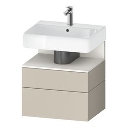 Duravit Waschtischunterschrank Qatego 59x47x59cm, w m/ta m, 1 Kast, 1 Ausz. (QA4393084830000)