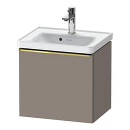 Duravit Waschtischunterschrank D-Neo 48,4x37,2x44cm, 1 A, wd, g pol/Basalt ma (DE4248034430000)