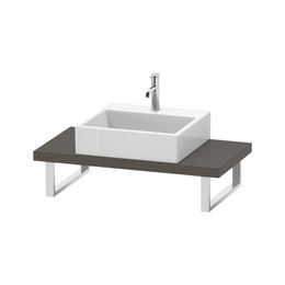 Duravit Konsole Compact L-Cube 80-200x48cm, 1 AS, St&auml; 4.5cm, f G s-matt (LC100C09090)