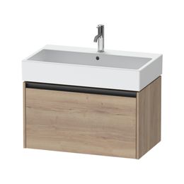 Duravit Waschtischunterschrank Ketho.2 78,4x46cm, Ei marm., 1 Ausz., wandh&auml;ngend (K25077055550000)