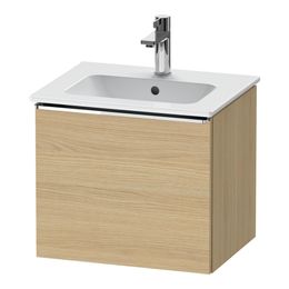 Duravit Waschtischunterschrank D-Neo 51x40,2x44cm, 1 A, wandh&auml;ngend, chr/Eiche Nat (DE4260010300000)