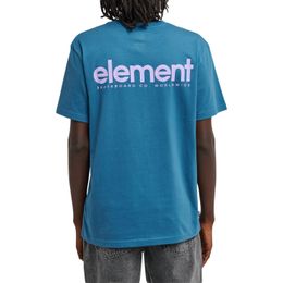 T-Shirt Element "Lowcase Bp", Herren, Gr. XL, mallard blau, Obermaterial: 100% Walkfrottier;, Shirts T-Shirt
