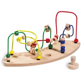Motorikschleife hauck "Play Moving Water Animals", bunt, Motorikspielzeug, BabyB:37cm H:15cm T:15cm, Holz, Kunststoff, Metall, Motorikschleife, B:37cm H:15cm T:15cm
