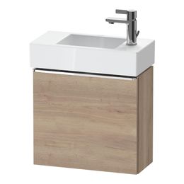 Duravit Waschtischunterschrank D-Neo 48,4x22,2x44cm, 1 T&uuml;r, An L, ch/Ei marm. (DE4219L10550000)