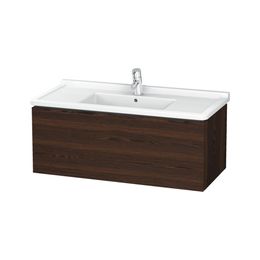Duravit Waschtischunterschrank L-Cube 102x46,9cm, Nussb geb., 1 Ausz., wandh&auml;ngend (LC616606969)