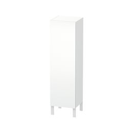 Duravit Halbhochschrank L-Cube 40x36,3x132cm, T&uuml;r links, wei&szlig; matt (LC1178L1818)