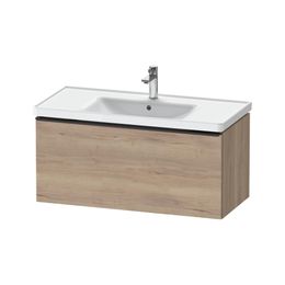Duravit Waschtischunterschrank D-Neo 98,4x45,2cm, sw/Ei marm., 1 Ausz., wandh&auml;ngend (DE42560BD550000)