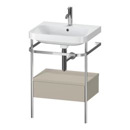 Duravit M&ouml;belwaschtisch-Kombi Happy D.2 Plus 57,5x49cm, 1 HL, T m, m Kons, 1 Lad (HP4840O6060)