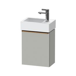Duravit Waschtischunterschrank D-Neo 36,4x22,2x44cm, 1 T&uuml;r, An L, b geb/gr ma (DE4218L04070000)