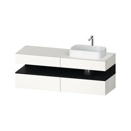 Duravit Waschtischunterschrank Qatego 160x55x60cm, E sw/we m, Pl, B r, B (QA4778016840010)