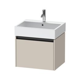Duravit Waschtischunterschrank Ketho.2 58,4x46cm, Tau ma, 1 Auszug, wandh&auml;ngend (K25075091910000)
