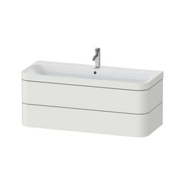 Duravit M&ouml;belwaschtisch-Unterschrank Happy D.2 Plus 117,5x49cm, 2 La, 1 HL, Nord we s-matt (HP4639O39390000)