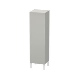Duravit Halbhochschrank L-Cube 40x36,3x132cm, T&uuml;r links, betongrau matt (LC1178L0707)