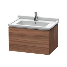 Duravit Waschtischunterschrank L-Cube 67x46,9cm, Nussb Nat, 1 Ausz., wandh&auml;ngend (LC616407979)