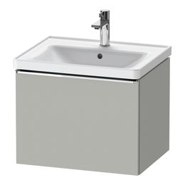 Duravit Waschtischunterschrank D-Neo 58,4x45,2x44cm, 1 A, wandh&auml;ngend, chr/Beton ma (DE4249010070000)