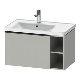 Duravit Waschtischunterschrank D-Neo 78,4x45,2cm, 1 A, B L, sw/gr ma (DE42580BD070000)