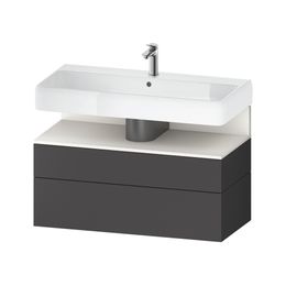 Duravit Waschtischunterschrank Qatego 99x47x59cm, w m/Gr m, 1 Kast, 1 Ausz. (QA4395084490000)