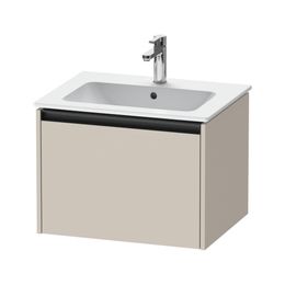 Duravit Waschtischunterschrank Ketho.2 61x48cm, Tau matt, 1 Auszug, wandh&auml;ngend (K25062091910000)