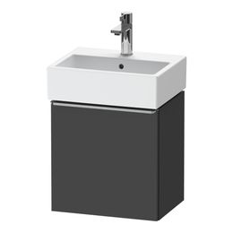 Duravit Waschtischunterschrank D-Neo 43,4x32,2x44cm, 1 T&uuml;r, An R, ES geb/Gra (DE4217R70490000)