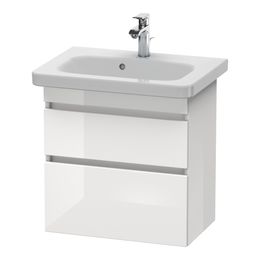 Duravit Waschtischunterschrank Com DuraStyle 58x36,8cm, we. hgl, 2 SchKa., wandh&auml;ngend (DS647902222)