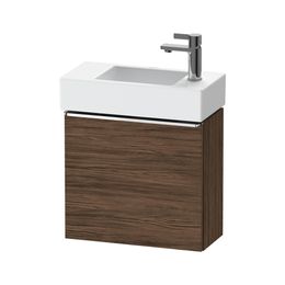 Duravit Waschtischunterschrank D-Neo 48,4x22,2x44cm, 1 T&uuml;r, An R, ch/nb dkl. (DE4219R10210000)