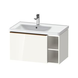 Duravit Waschtischunterschrank D-Neo 78,4x45,2cm, 1 A, B li, bron geb/we hgl (DE4258004220000)