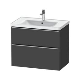 Duravit Waschtischunterschrank D-Neo 78,4x45,2cm, ES geb/Gra m, 1 Kast, 1 A (DE4355070490000)